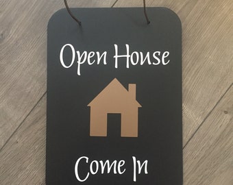 Open house sign | Etsy