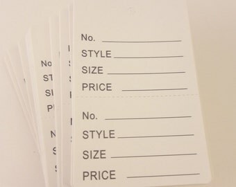 Perforated hang tags | Etsy