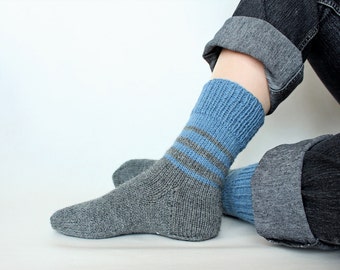 Hand knit socks | Etsy