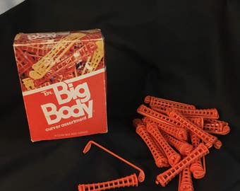 Vintage hair curlers | Etsy