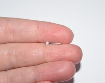 Corkscrew nose ring | Etsy