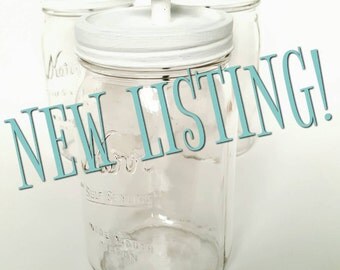 Mason jar knobs | Etsy