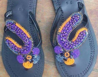 African sandals | Etsy