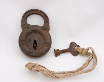 Antique padlock | Etsy