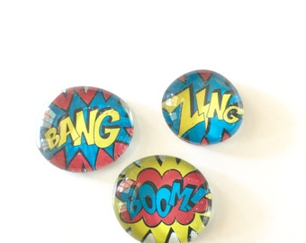 Unique glass bubble magnets related items | Etsy