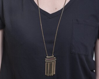 Multi chain necklace | Etsy