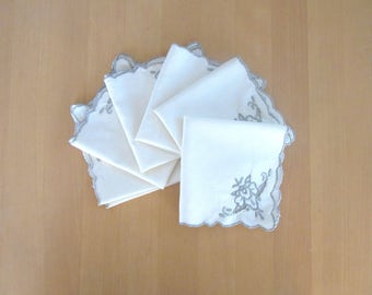 Cutwork napkins | Etsy