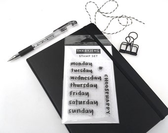 Calendar stamp | Etsy