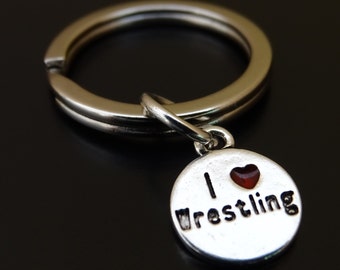 Wrestler keyring | Etsy