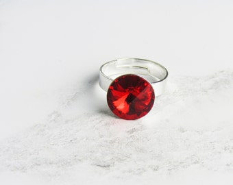 Red ring | Etsy