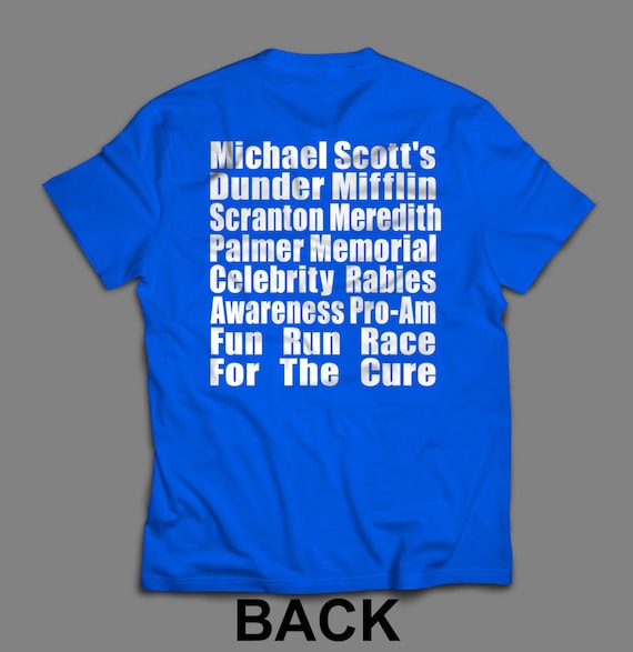 The Office Meredith Rabies Awareness Fun Run Shirt