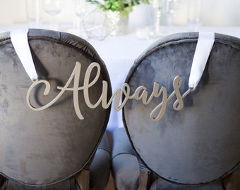 Bride chair sign | Etsy