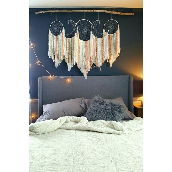 Dream Catcher Wall Hanging // Set of Five // by jlpDecorativeArts