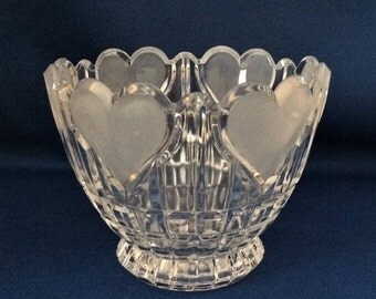 Lead crystal bowl | Etsy