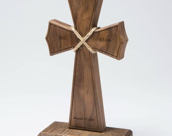 Wood unity cross | Etsy