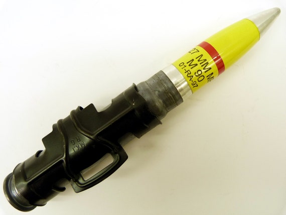 inert 27mm Mauser BK-27 Cannon Ammo 1 LINKED ROUND shell for