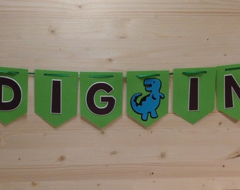 Dig in sign | Etsy
