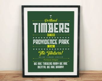 Portland timbers | Etsy