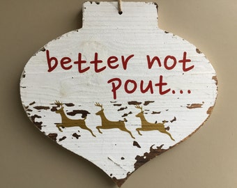 Rustic holiday sign | Etsy