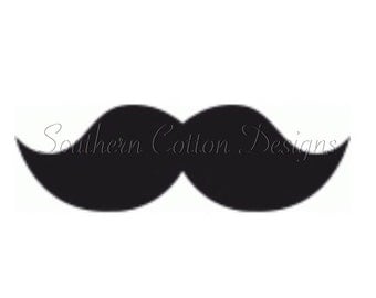 Mustache vinyl decal | Etsy