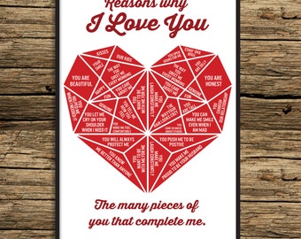 Reasons we love you | Etsy