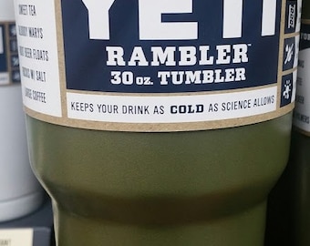 Army green yeti | Etsy