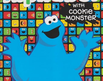 Cookie monster book | Etsy