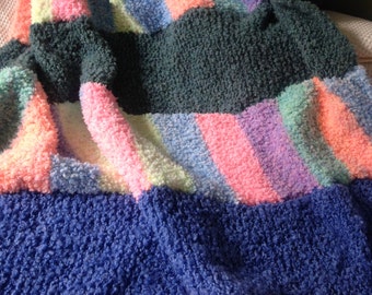 Items similar to Crochet Pattern - Textured Baby Blanket on Etsy