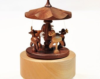 Wooden carousel | Etsy