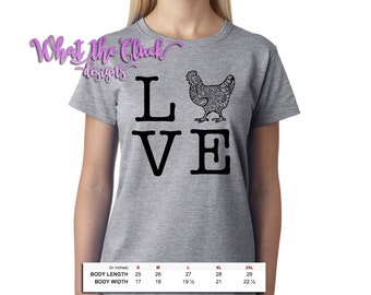 Chicken t shirt | Etsy