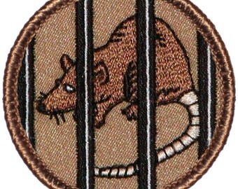 Rat embroidery | Etsy