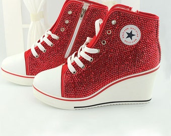 Bling sneakers | Etsy