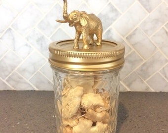 Animal mason jar | Etsy