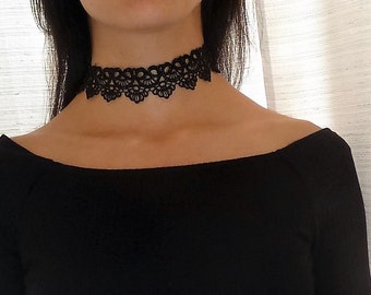 Black lace | Etsy