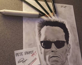 Terminator drawing | Etsy