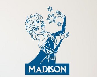 Frozen wall decal | Etsy