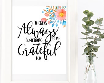 Gratitude poster | Etsy