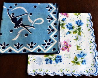 Vintage handkerchief | Etsy