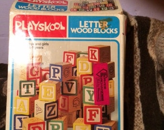 Playskool blocks | Etsy