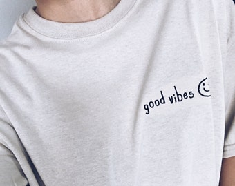 Good vibes tshirt | Etsy