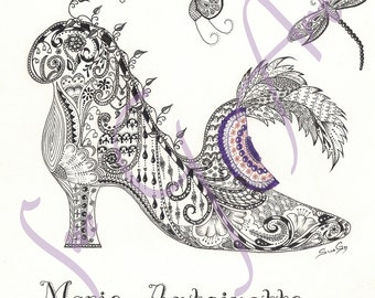 Zentangle shoes | Etsy