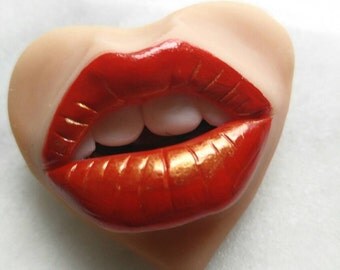 Kiss lips | Etsy
