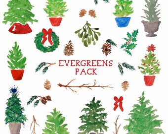 Christmas clipart | Etsy