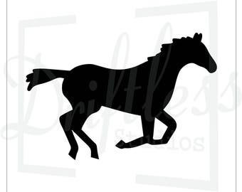 Horse stencil | Etsy