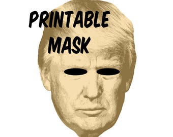 Printable mask | Etsy