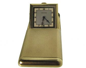 Vintage travel clock | Etsy