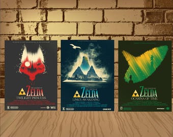 Zelda poster | Etsy