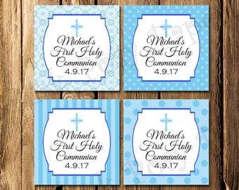 First communion tags | Etsy