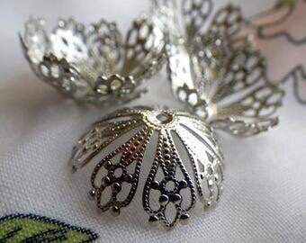 Large bead cap | Etsy