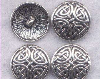 Celtic knot buttons | Etsy